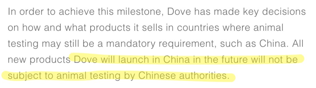 Is Dove Cruelty free in 2022? | Ethical Pixie